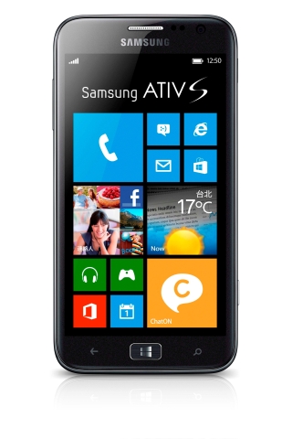 WP8 手機 Samsung Ativ S 2月4日上市，搭中華 383 資費 15,390 元起 | T客邦