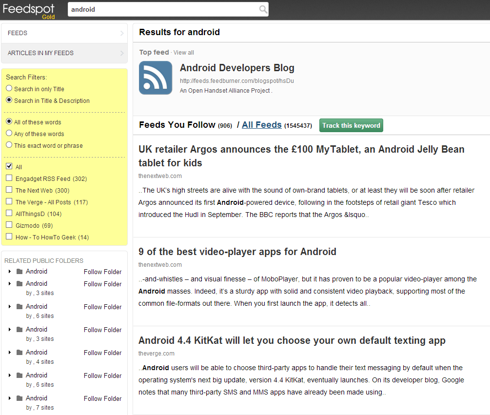 訂閱 RSS 以及發掘資訊的另一個選擇：FeedSpot | T客邦