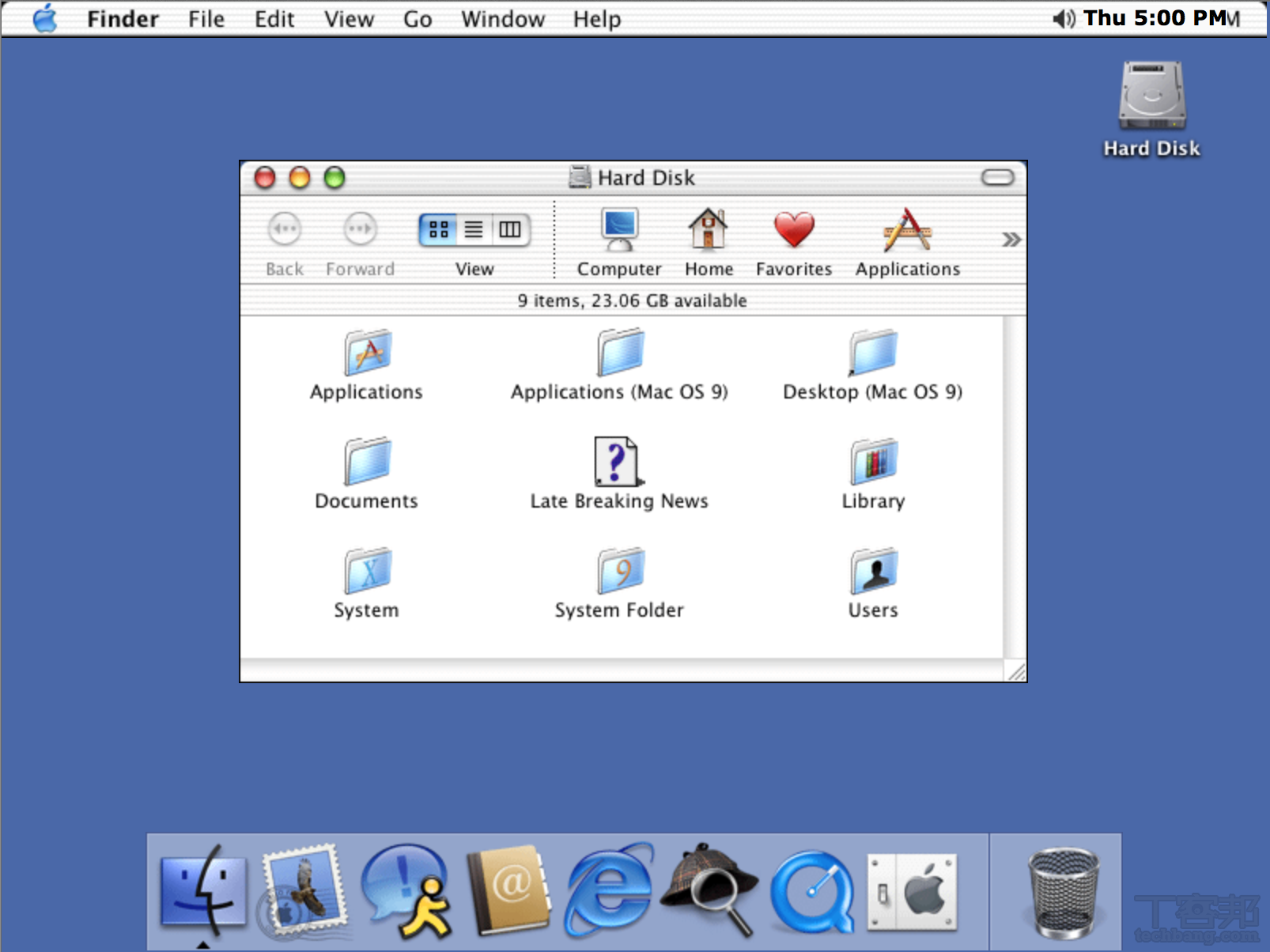 用瀏覽器回味那些經典 Windows 與 Mac OS | T客邦