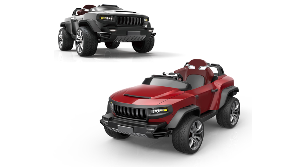 Broon：打出真車規格賣點、配備 Android 平板的豪華兒童電動玩具車 | T客邦