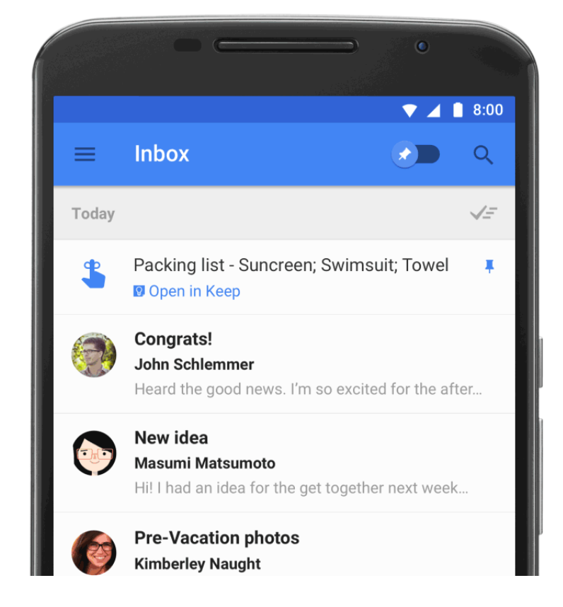 Google Inbox全面開放，終於有中文版 | T客邦