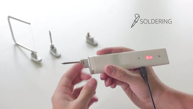 Maker界的好折凳：3Dsimo mini可當烙鐵、燒灼刀頭、3D列印筆 | T客邦