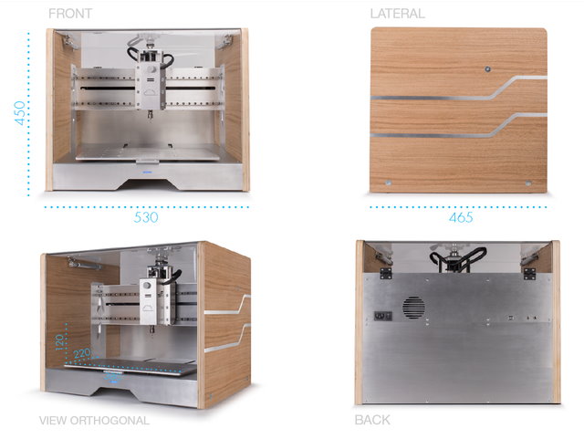 家庭用CNC銑床Evo-One，木頭、塑料、金屬通通能加工 | T客邦