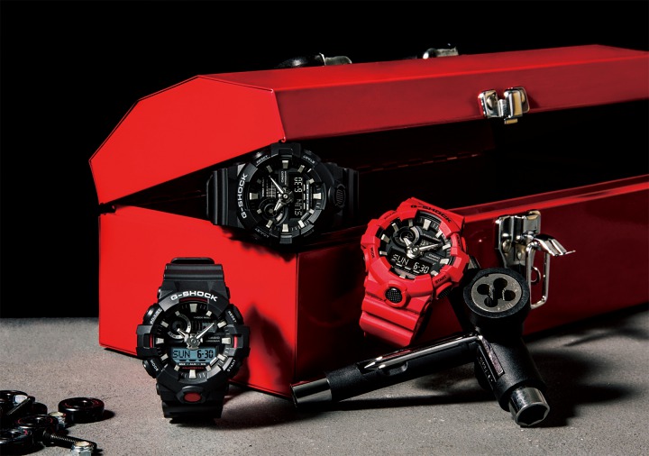 強悍黑紅經典再現，Casio 推出 G-SHOCK GA-700 錶款 | T客邦