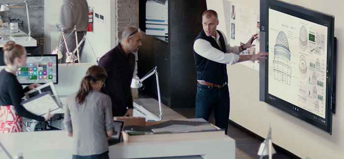 不知不覺中，微軟的大螢幕電腦 Surface Hub 將成為十億美元的大生意 | T客邦