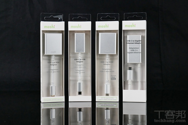 USB-C 裝置的最佳良伴！Moshi 推出全系列 USB-C to HDMI、VGA 轉接線、讀卡機 | T客邦
