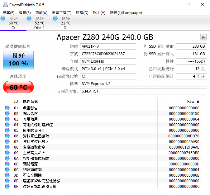 體積輕巧、調校優異的宇瞻科技 Z280 M.2 PCIe 固態硬碟 | T客邦