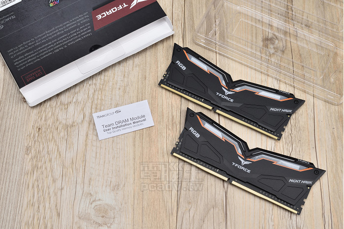 支援 Aura Sync 免插線，Team T-Force Night Hawk RGB 記憶體試用 | T客邦