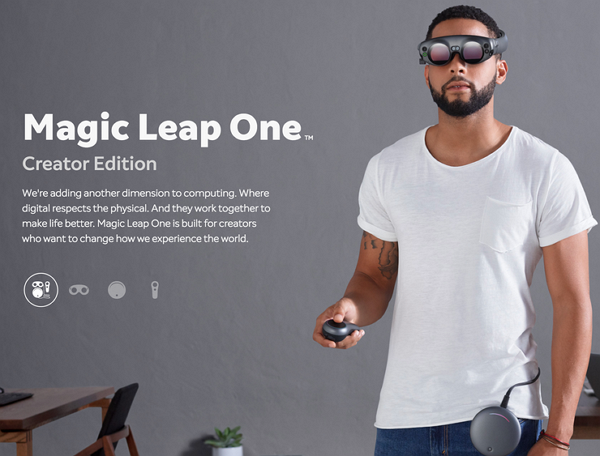 喊了兩年、還被質疑為騙子， Magic Leap 的擴增實境眼鏡Magic Leap One官網終於正式上線 | T客邦