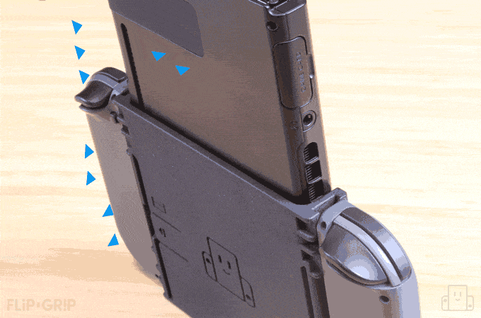 任天堂Switch強硬站起來！Flip Grip讓主機能夠垂直手持與站立 | T客邦