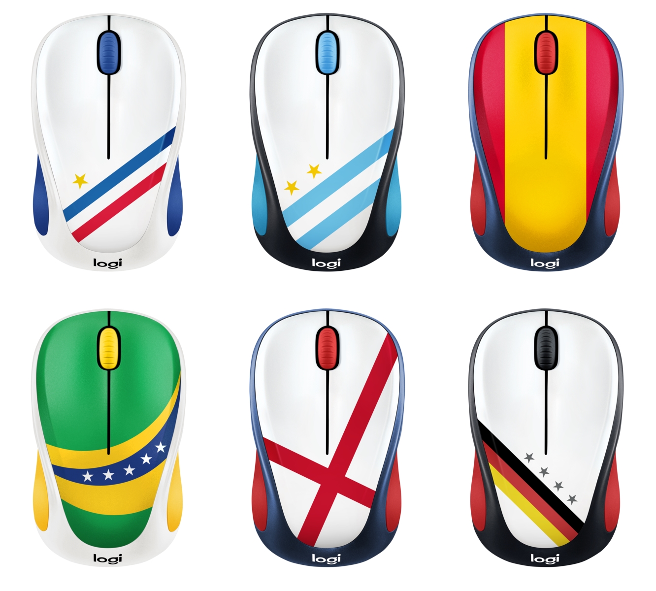 足球迷們注意！羅技聯手 7-11 推出六款經典足球國家滑鼠，集點就能加價購 | T客邦