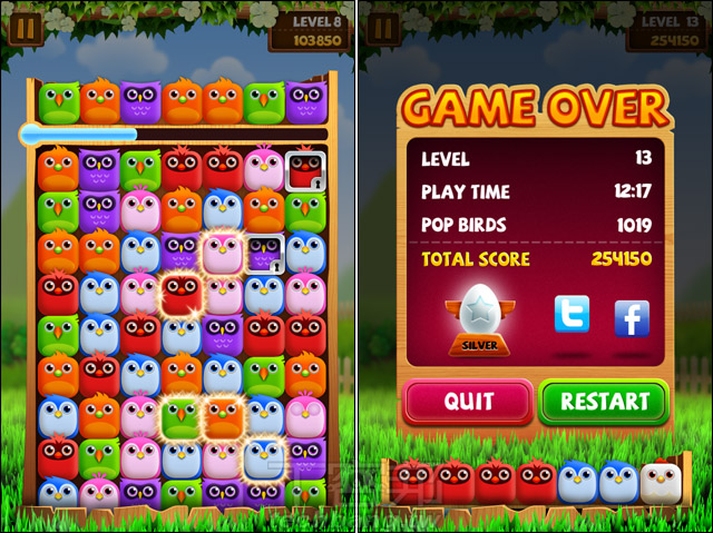 iPhone 遊戲：Birzzle 可愛小鳥，好玩度直追 Angry birds | T客邦