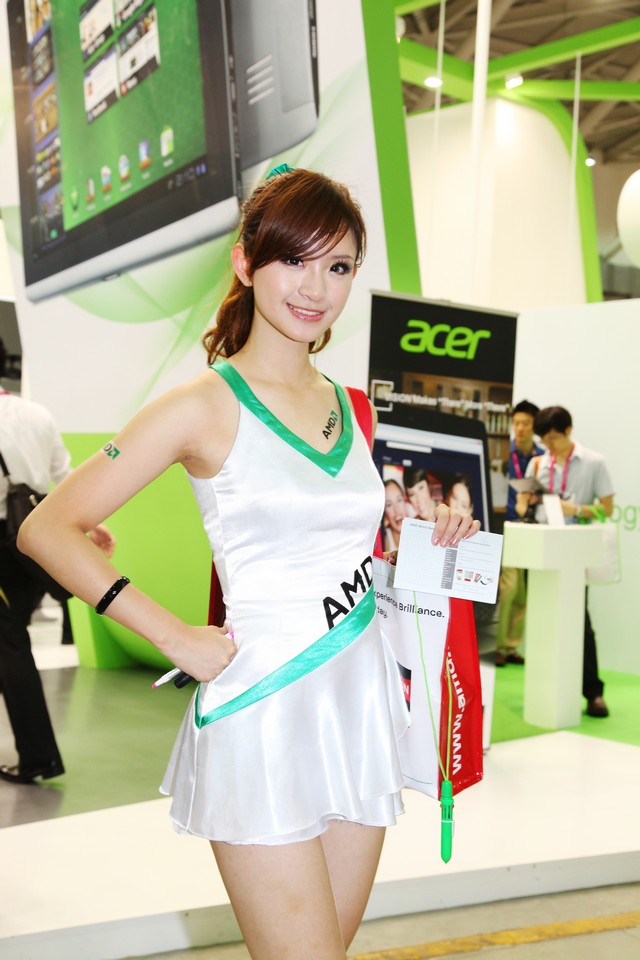 【T正妹】Computex 2011：Show girl 大集合 | T客邦