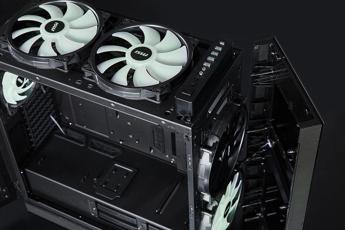 雷霆之神降臨！MSI MPG SEKIRA 500X 電競機殼一次滿足酷炫外觀與便利性雙重需求！ | T客邦