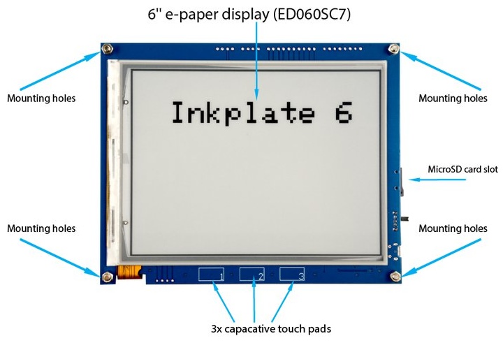 Inkplate 6土砲E-Ink閱讀器，搭載ESP32微控制器並支援Arduino IDE與MicroPython | T客邦