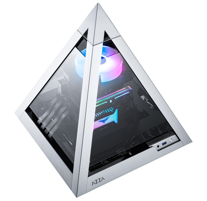 Azza推出迷你款金字塔機殼，Pyramid Mini 806相容Mini ITX主機板 | T客邦