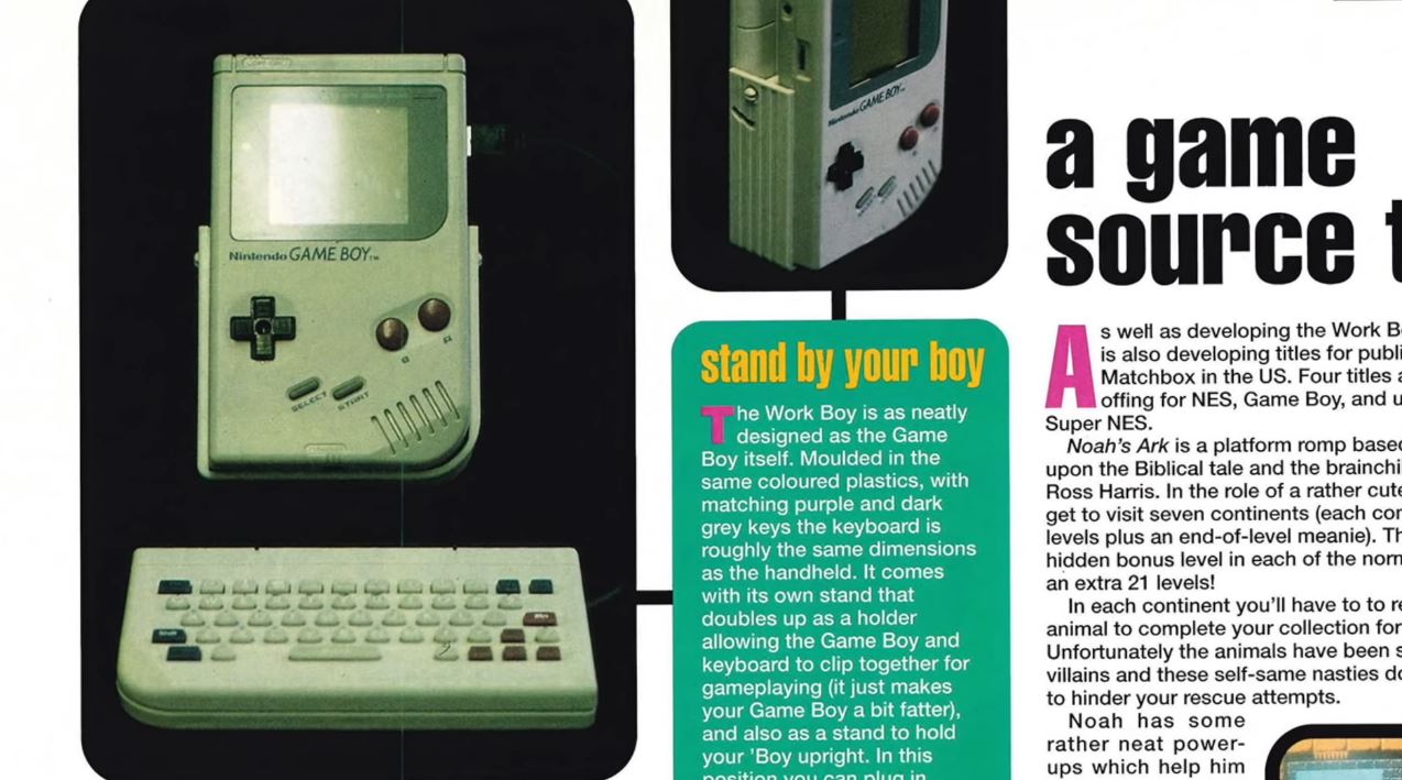 任天堂曾經想把 GameBoy 變成文書電腦，甚至還為它設計了專屬外接鍵盤 | T客邦