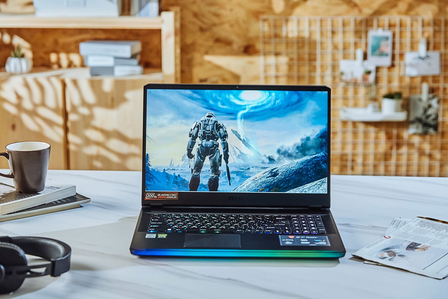 MSI 旗艦電競筆電 GE76 Raider 深度評測：升級版全景炫光燈效讓人一眼難忘！ | T客邦