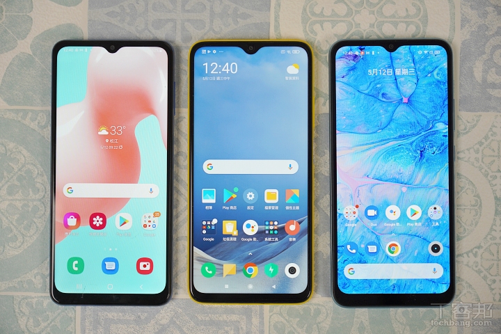 2021 入門手機評比，全都不到台幣五千元！POCO M3、realme C21、Galaxy M12 激安測試 | T客邦