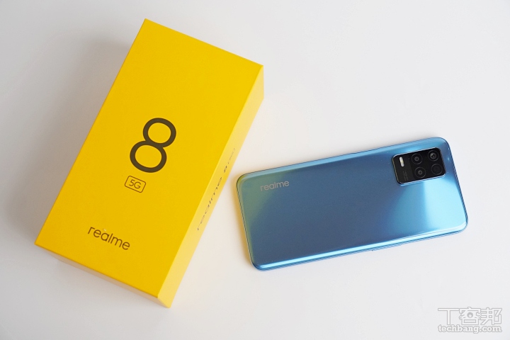 realme 8 開箱實測：6.5 吋 Full HD+ 大螢幕、4800 萬畫素 AI 三鏡頭，8,000 元有找的5G手機 | T客邦