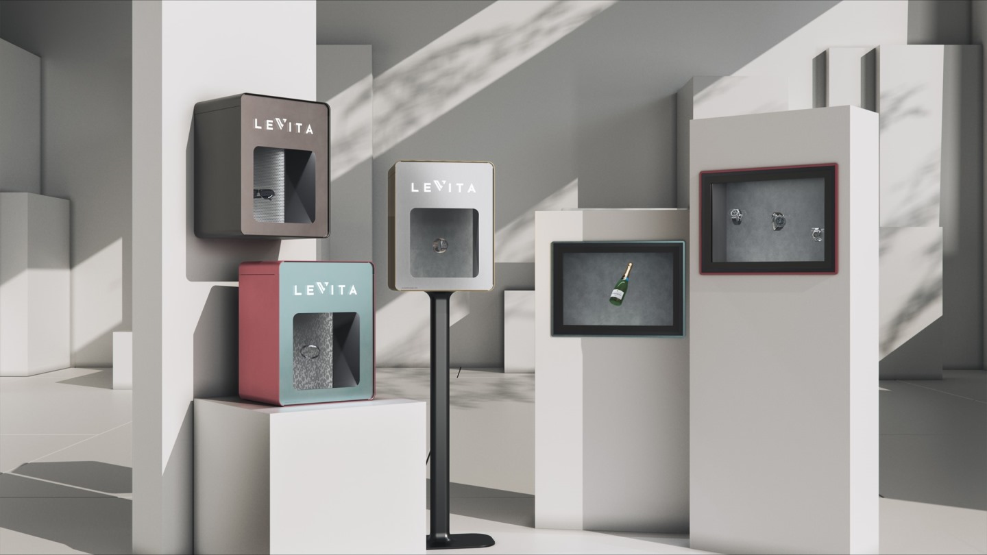 比利時新創公司Levita展示Gravity Display魔術櫥窗，讓商品憑空飄浮 | T客邦