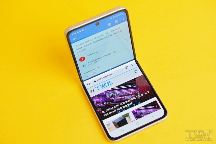 Samsung Galaxy Z Flip 3 實機評測，升級 120Hz 內頁螢幕、封面螢幕功能更完整的精緻旗艦 | T客邦