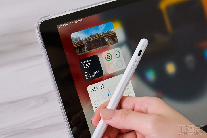 最適合搭配 iPad 的手寫筆：NovaPlus Pencil A7 動手玩，支援藍牙、流暢書寫、繪圖傾角感應 | T客邦
