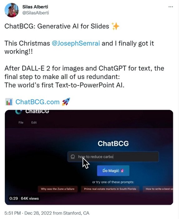你夢想的AI簡報神器 ChatBCG 來了！輸入關鍵字就能生成簡報，還能匯出 PDF | T客邦