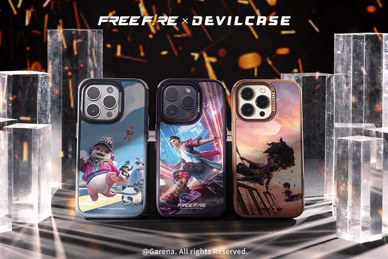 《Garena Free Fire》與 DEVILCASE 合作推聯名手機殼，13 種款式成為最佳戰友 | T客邦