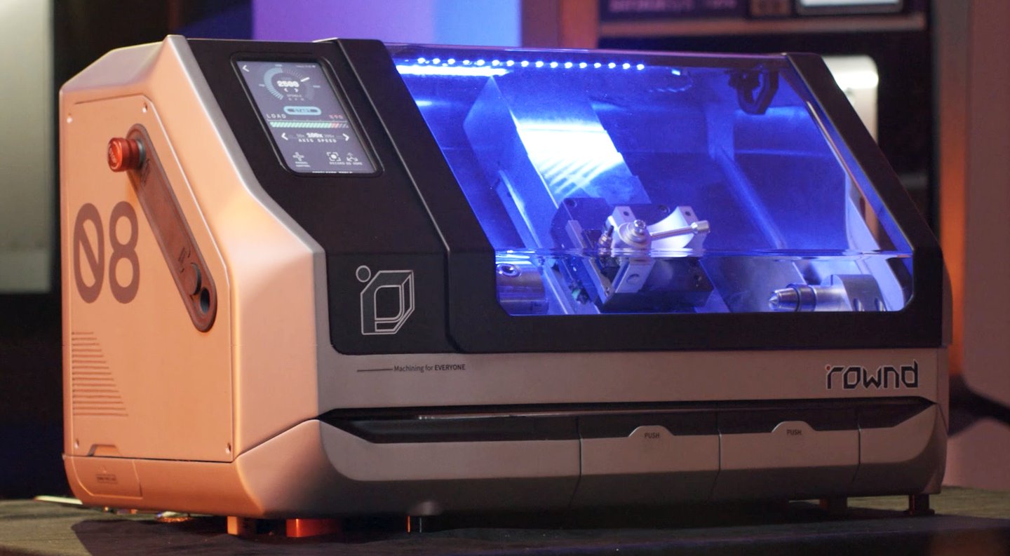 Rownd桌上型CNC加工機，換刀頭還能進行雷射雕刻 | T客邦