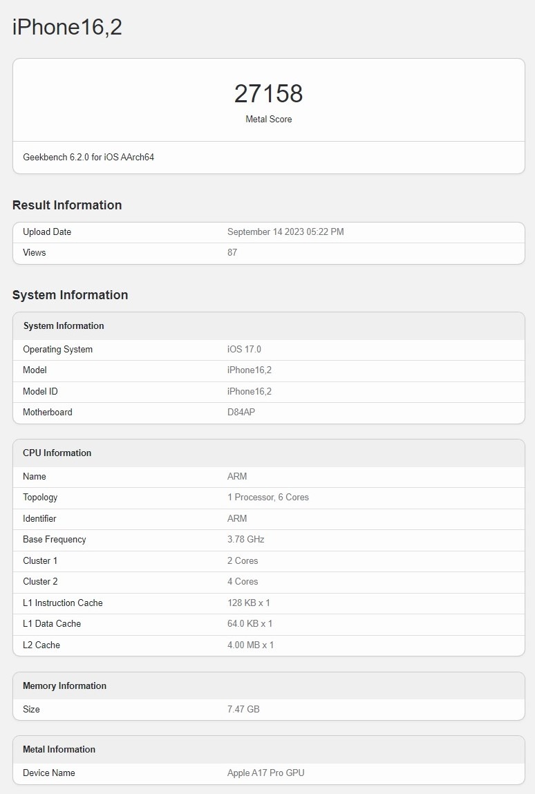A17 Pro 配備6核GPU跑分性能領先A16 Bionic多達20%， iPhone 15 Pro遊戲體驗有感提升 | T客邦