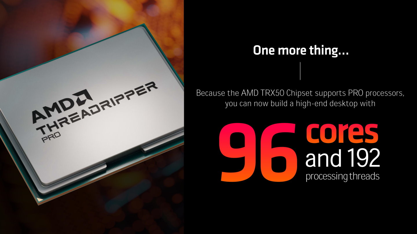 AMD推出Zen 4架構Threadripper 7000系列處理器，個人工作站平台也支援96核心處理器 | T客邦