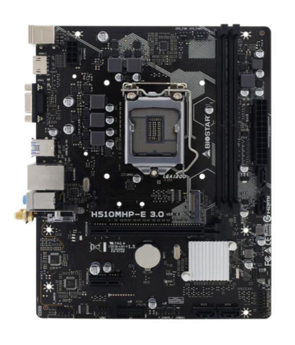 BIOSTAR映泰推出全新H510MHP-E 3.0主機板，可支援第10/11代Intel處理器 | T客邦