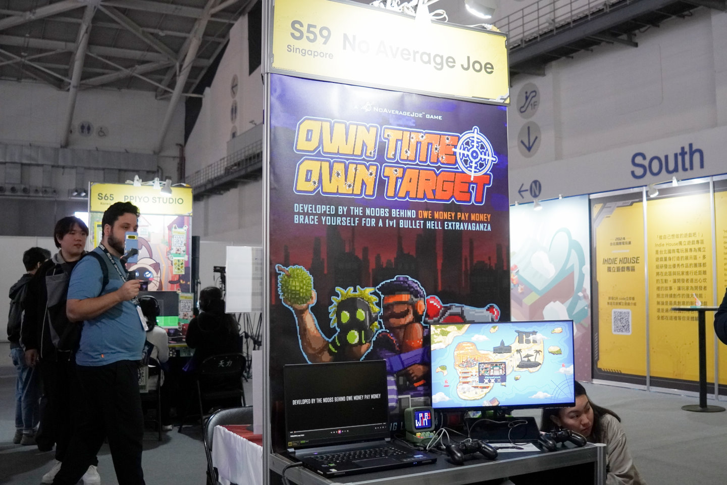 TpGS 2024：《Own Time Own Target》刺激1對1槍戰小品，致敬90年代大型電玩 | T客邦