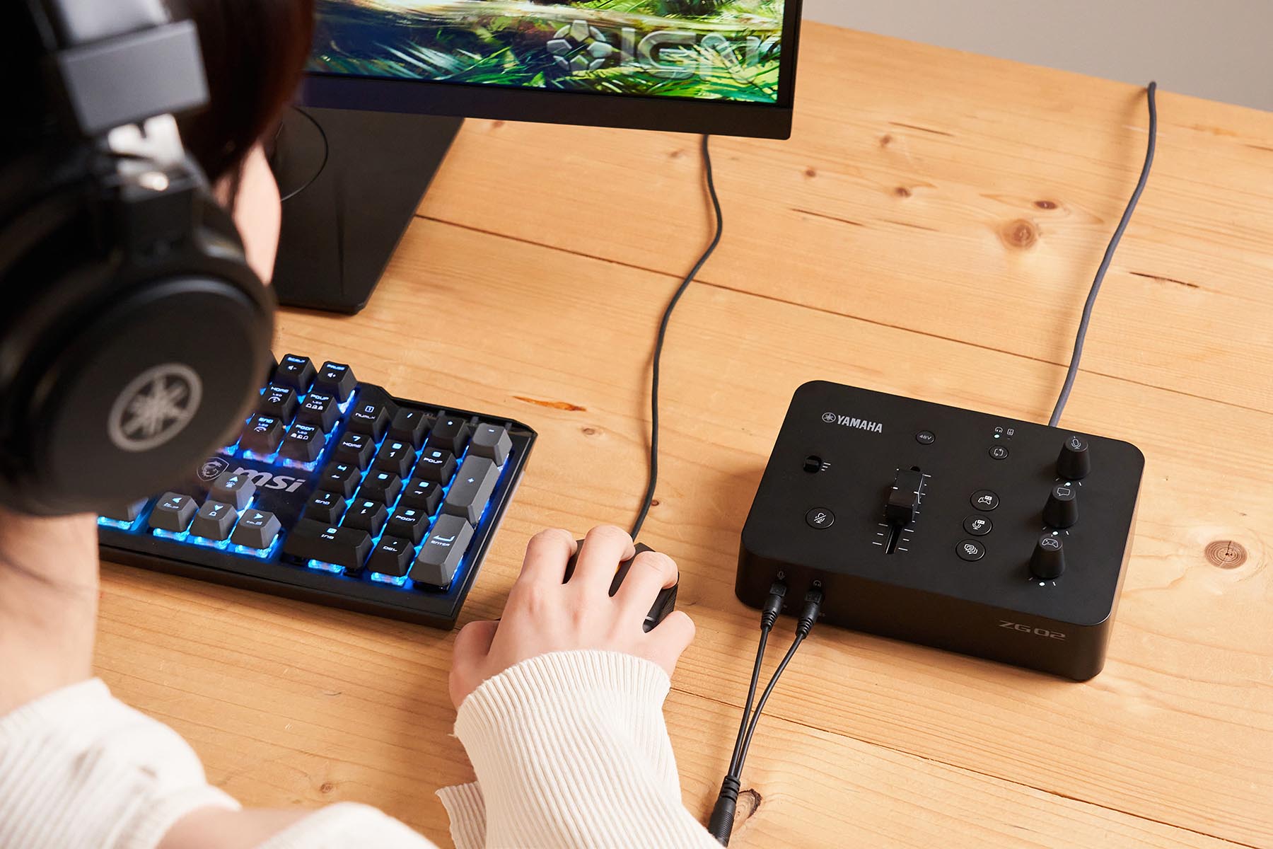Yamaha ZG02 新一代遊戲直播混音器評測：精巧介面、卓越音訊串流管理，性價比更高 | T客邦