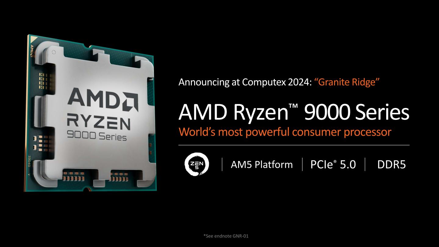 Computex 2024：AMD發表Ryzen 9000、Ryzen AI 300系列處理器，同場加映Ryzen 9 5900XT、雙槽版 ...