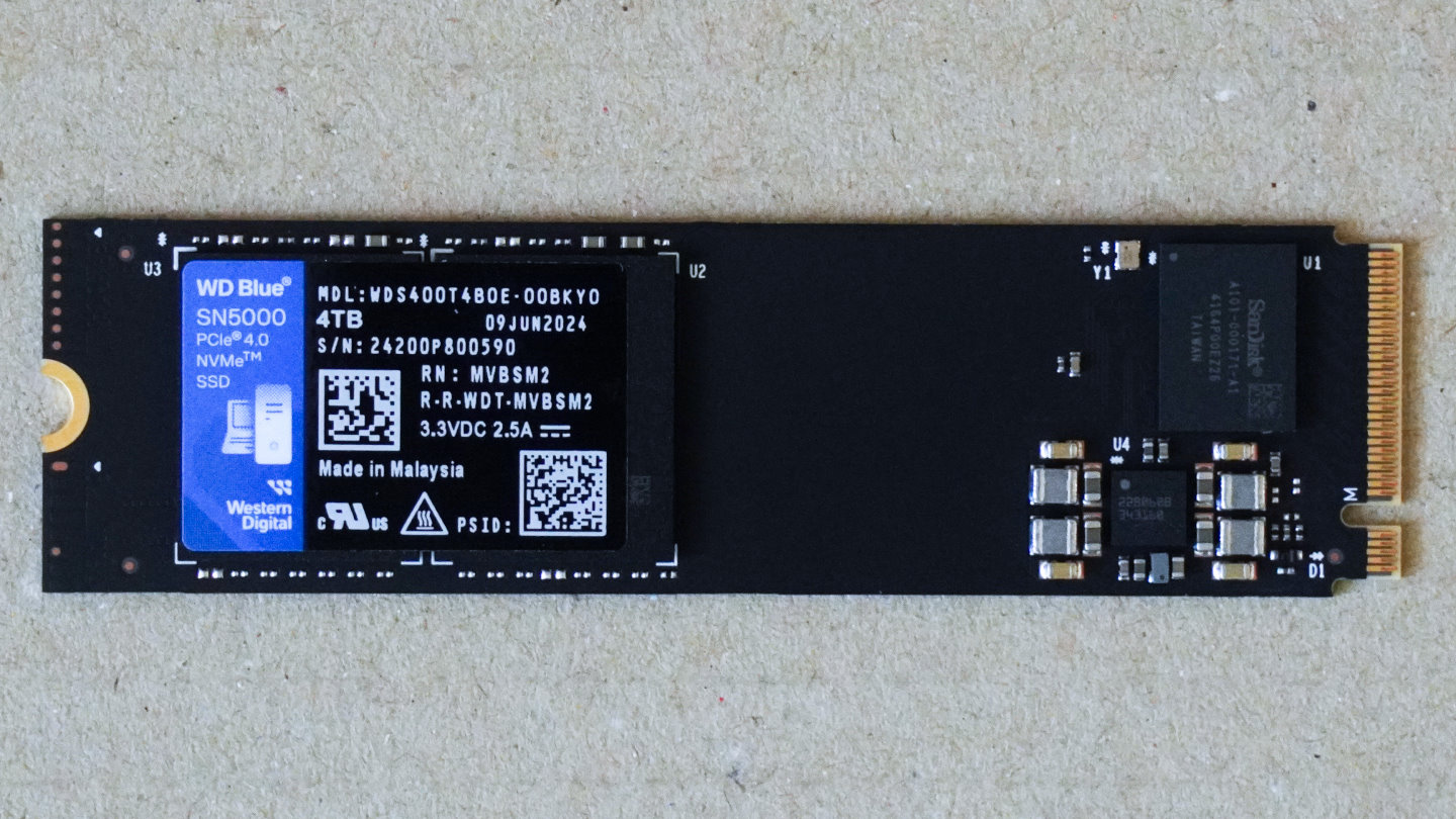 Western Digital WD Blue SN5000 NVMe SSD效能實測，4 TB大容量滿足遊戲、內容創作需求 | T客邦