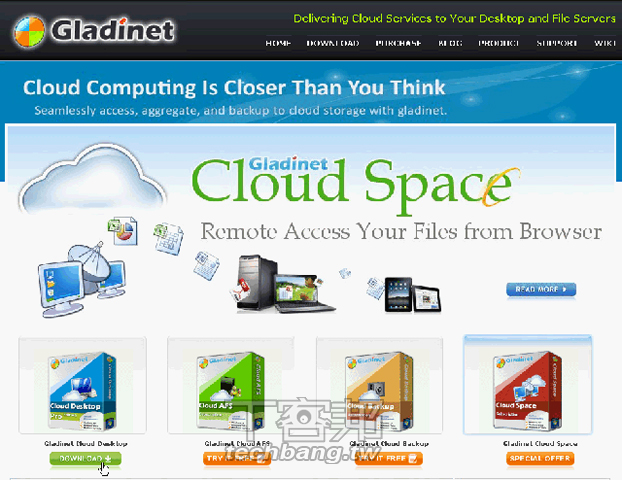 把不同雲端硬碟集合一起用，Gladinet 把雲端變本機硬碟 | T客邦