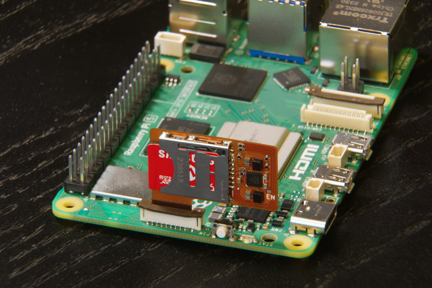 microSD Express Pi開源專案自做Raspberry Pi 5讀卡機，讀取速度可達800 MB/s | T客邦